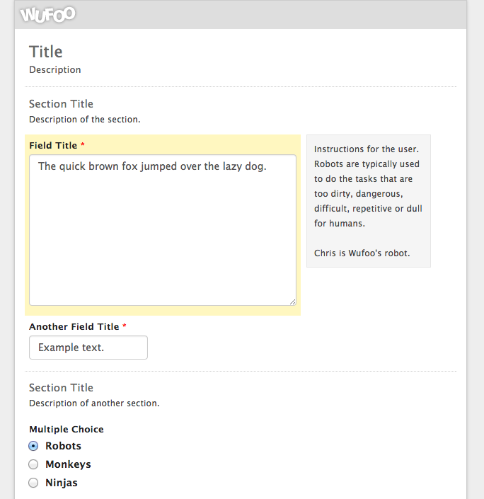 GitHub - flinthillsdesign/wufoo-bootstrap-theme: CSS for giving Wufoo forms the Bootstrap style.